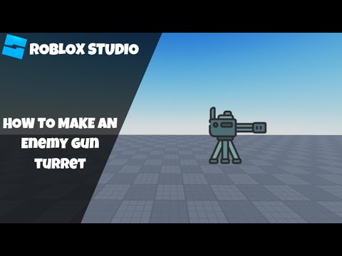 How to make a Gun Turret in Roblox! (Roblox Studio Scripting Tutorial 2023) - YouTube