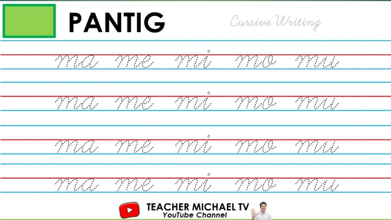 PANTIG Tracing | FREE DOWNLOAD | Teacher Michael TV - YouTube