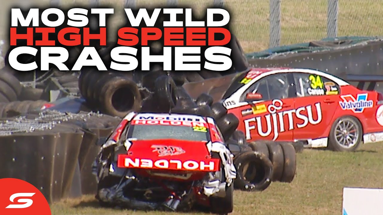 Most WILD High Speed Crashes At Sandown | 2025 Repco Supercars ...