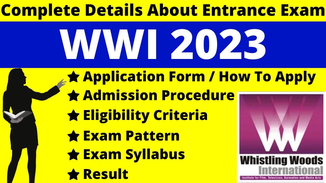 WWI 2023 Full Details: Notification, Dates, Application, Syllabus ...