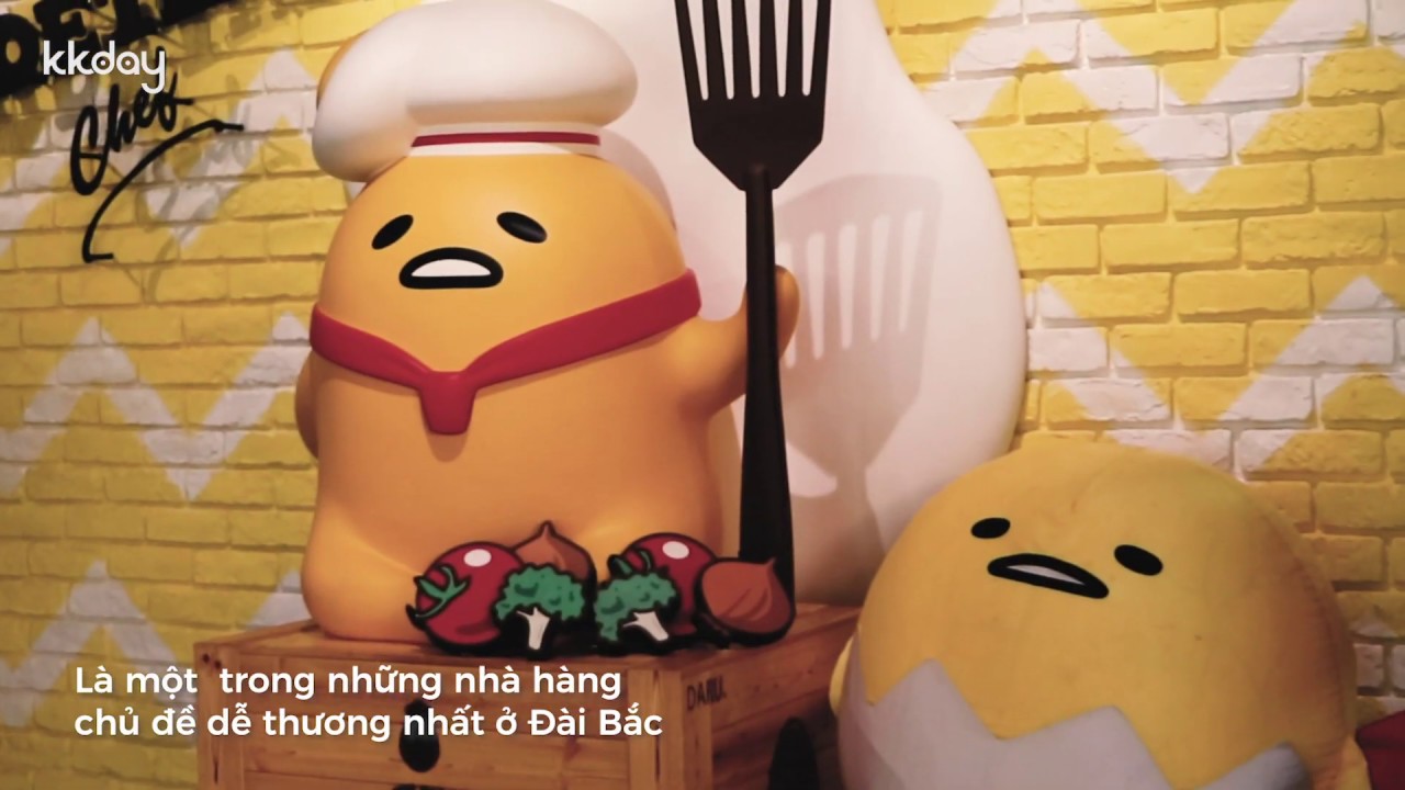 ĐÀI BẮC CÓ MỘT GUDETAMA CHEF CUTE LẠC LỐI - YouTube