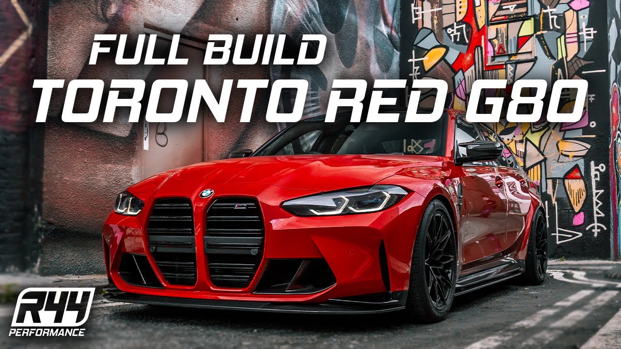 BIG UPGRADES ON BMW G80 M3 TORONTO RED *UNREAL RESULTS* - YouTube