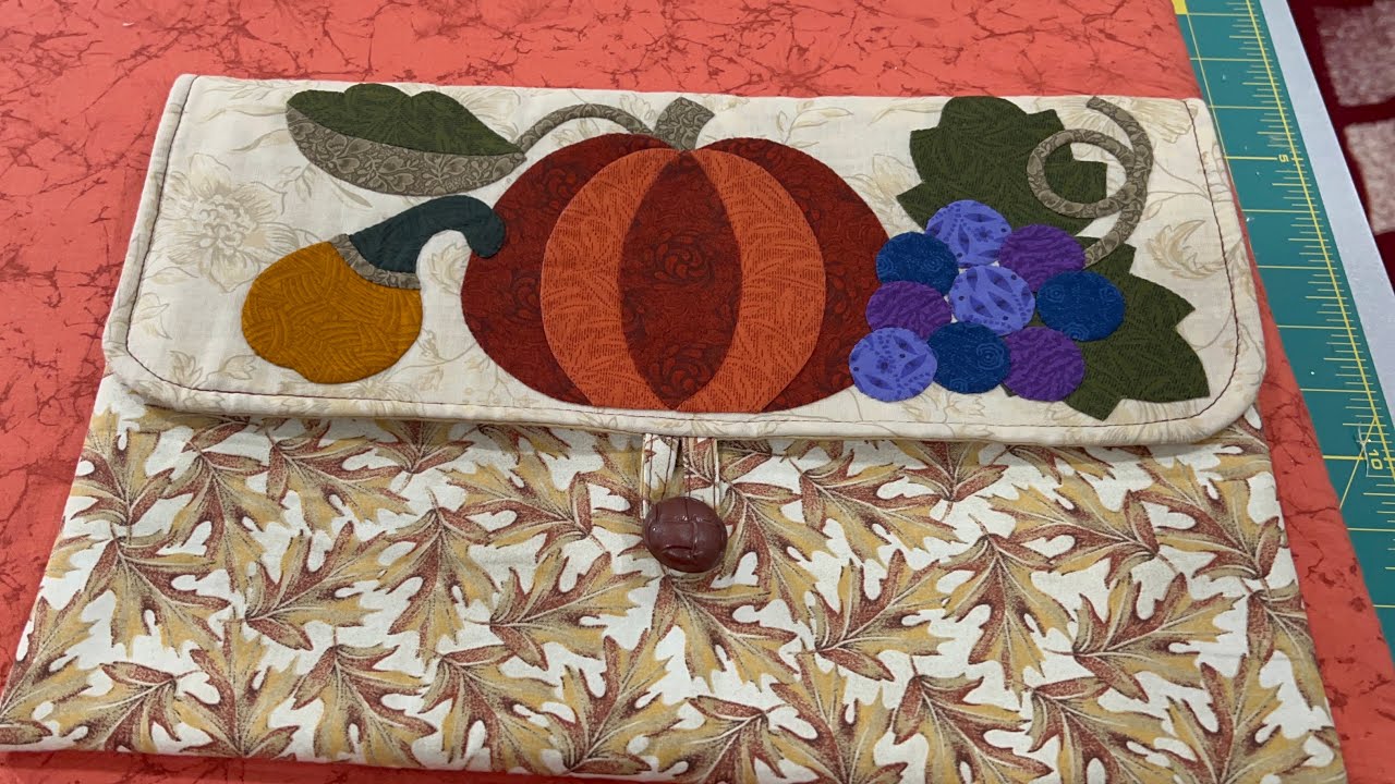 How to make laptop case #handmade Applique# - YouTube