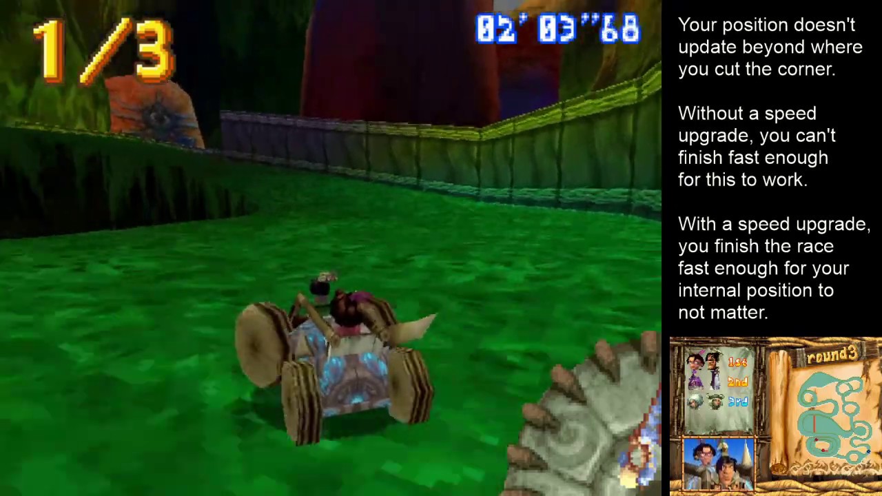 Tak 3 (DS) - Race 3 Corner Cut - YouTube