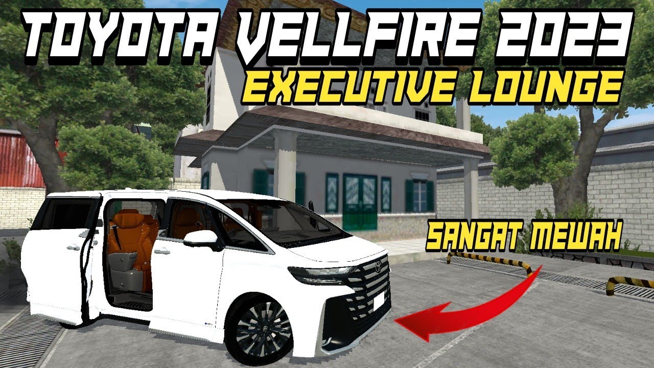 MOD TOYOTA VELLFIRE EXECUTIVE LOUNGE 2023 || MOD BUSSID TERBARU - YouTube