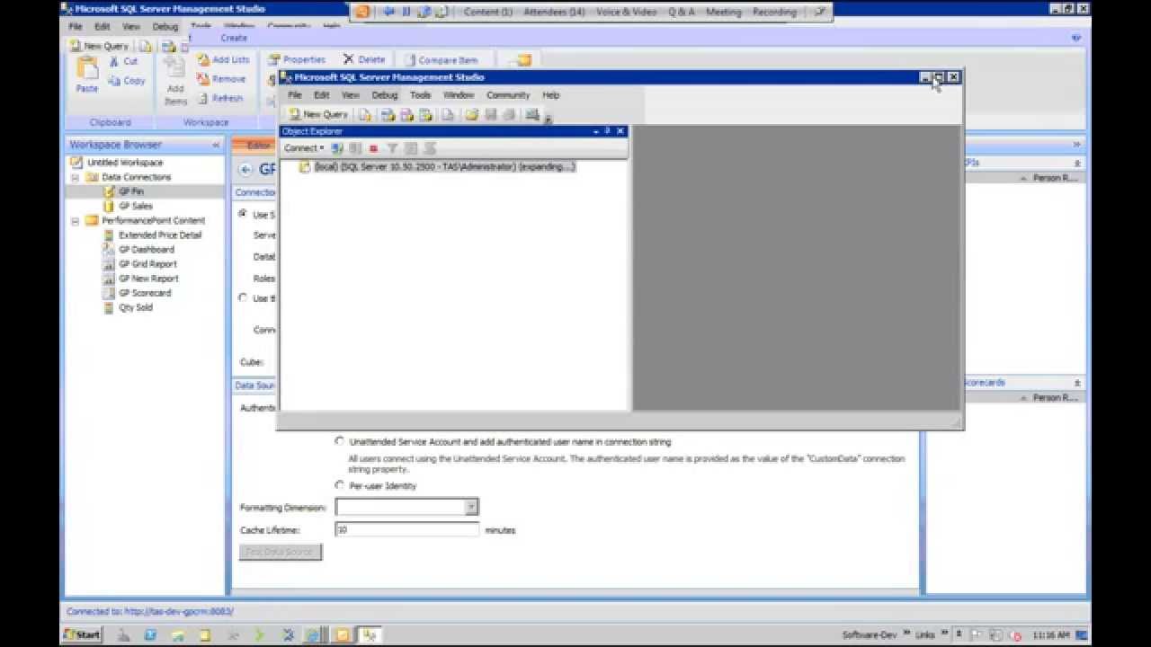 SSAS Cubes in Sharepoint - YouTube