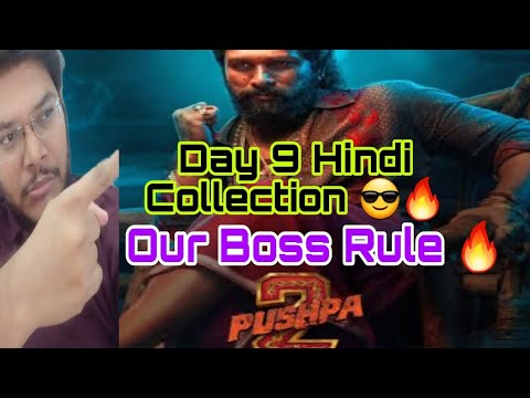 PUSHPA 2 DAY 9 COLLECTION HINDI | WORLDWIDE TOTAL OVERSEAS | PUSHPA 2 ...