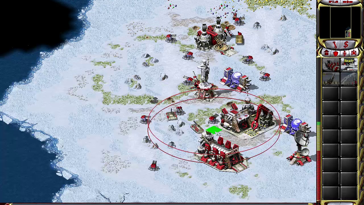 Red Alert 2 - Allied Mission - Chrono Storm - How to win fast - YouTube