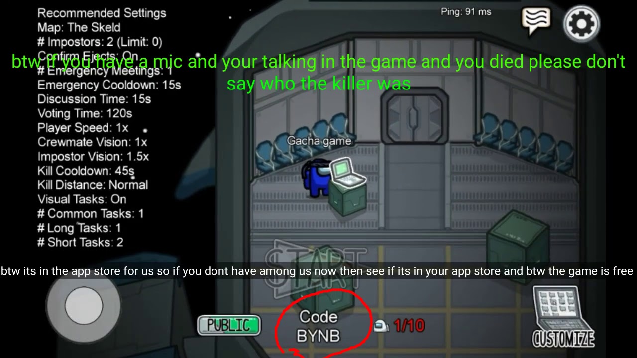 lets play among us //read description// - YouTube