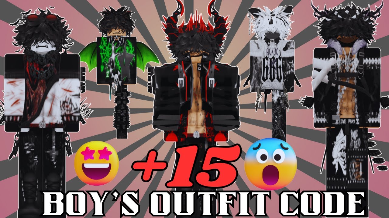 Brookhaven New codes for boys Outfits /Clothes ! Emo boys outfits codes ...