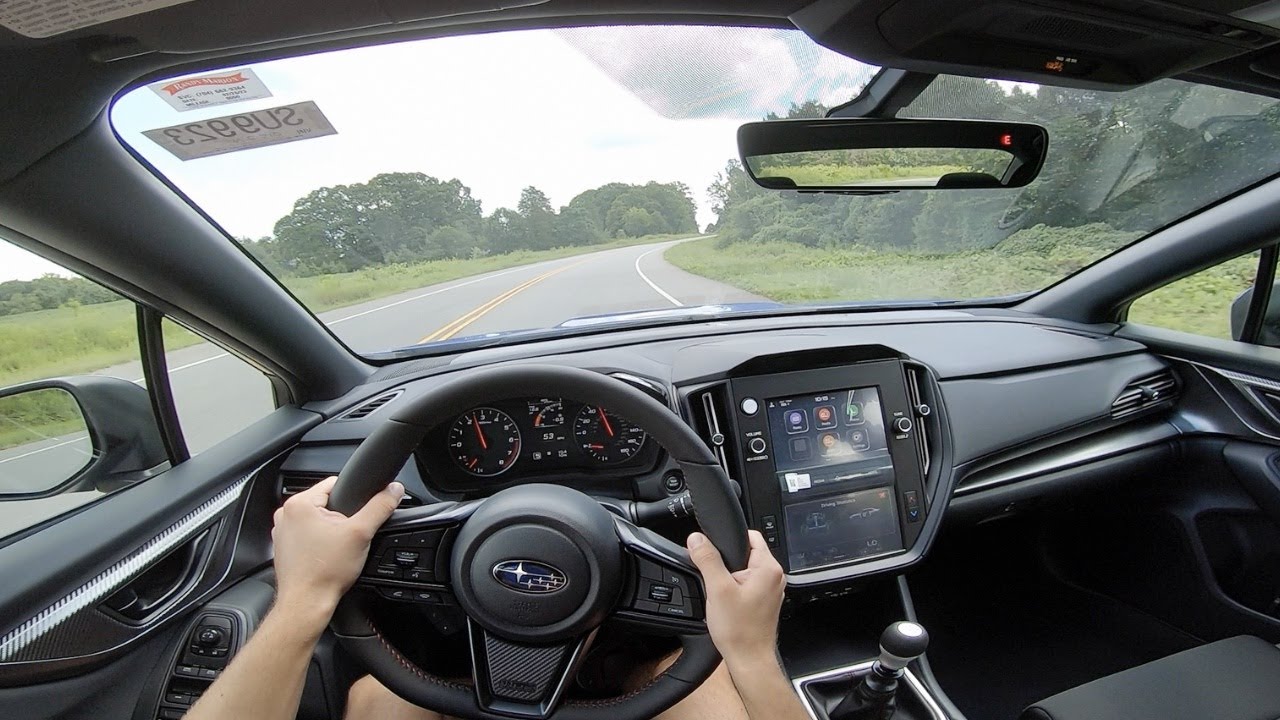 2022 Subaru WRX (Manual) POV Walkaround and Test Drive - YouTube
