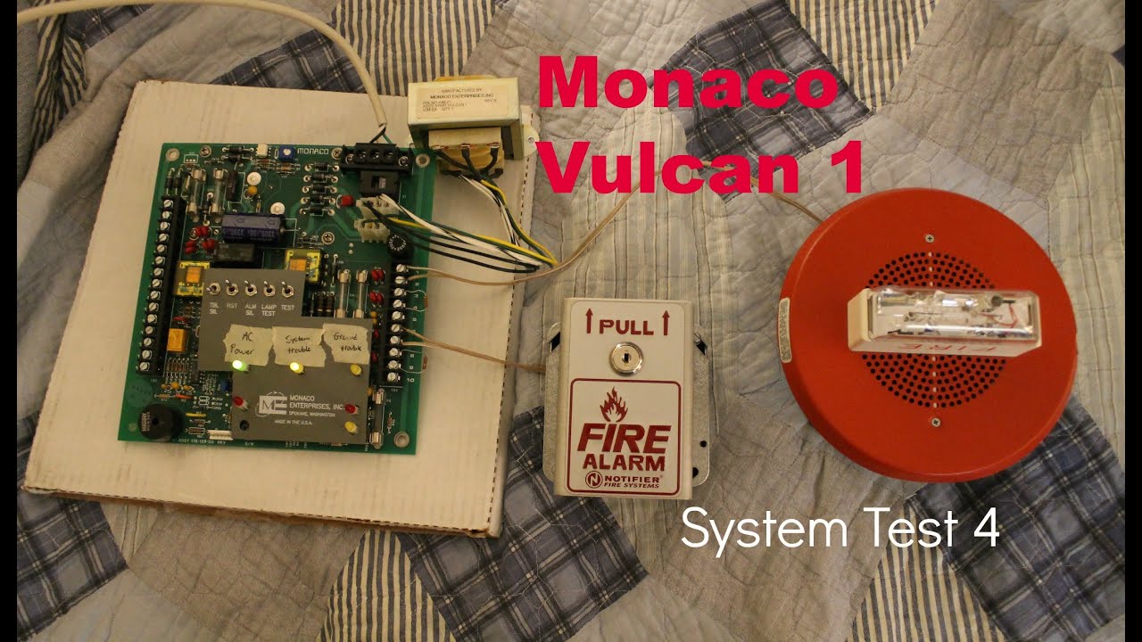 Monaco Vulcan 1 - System Test 5: Chime/Strobe! - YouTube