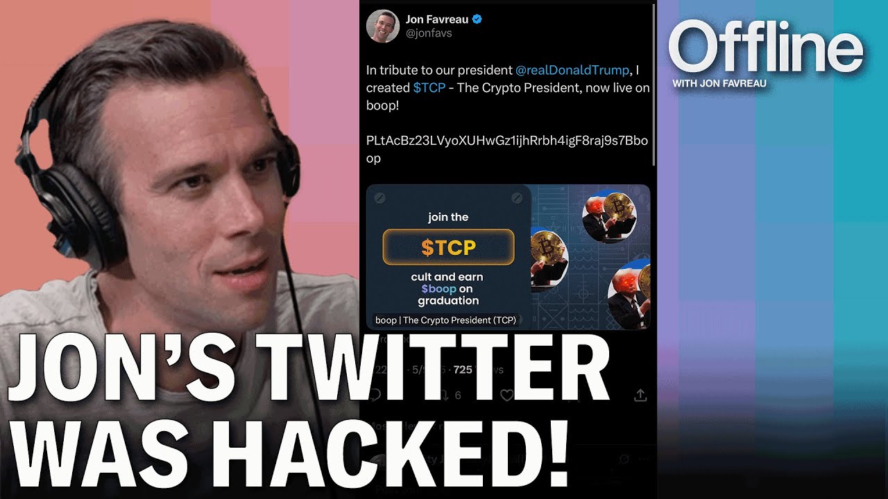 Jon Favreau's Twitter Got Hacked, Posted a Crypto Scam in Tribute to ...