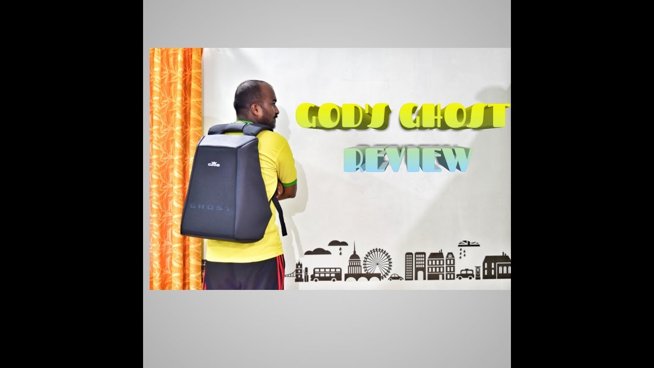 Gods Ghost Laptop Backpack Review - YouTube