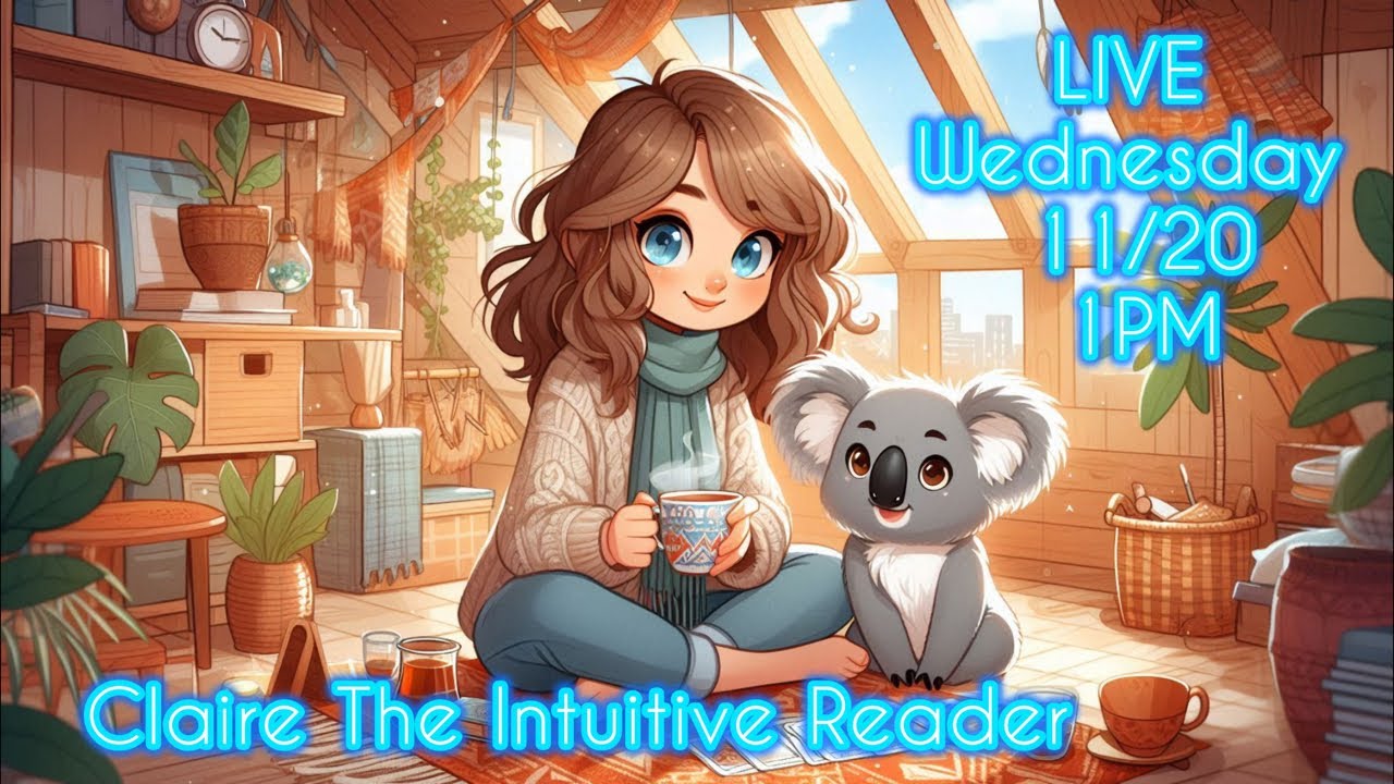 Claire the Intuitive Reader is LIVE! 11/20/2024 ♥️🐨🪬 - YouTube
