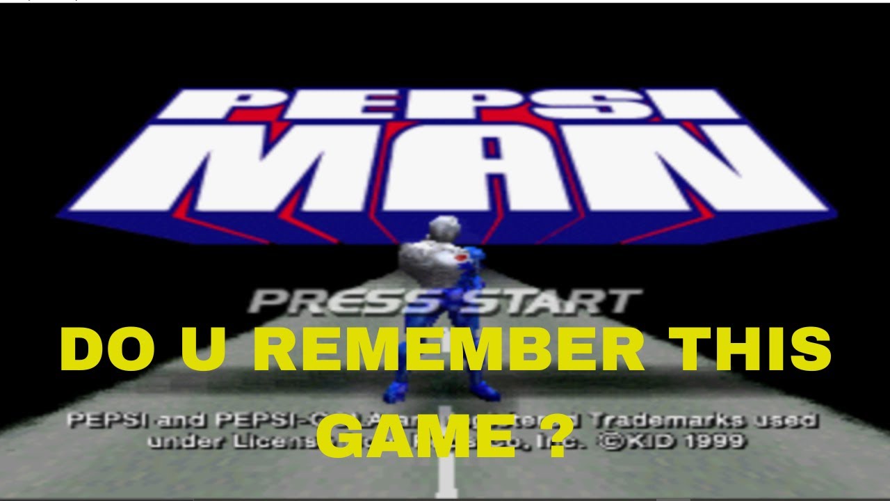 I Played CHILDHOOD FAVOURITE Game | PEPSI MAN | Gameplay - YouTube