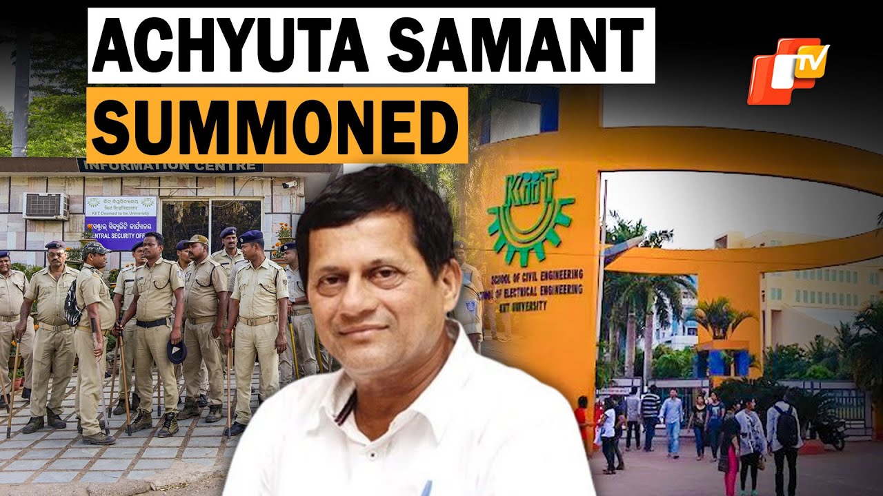 🔴LIVE | ACHYUTA Samant Summoned By Odisha’s Higher Education Dept - YouTube