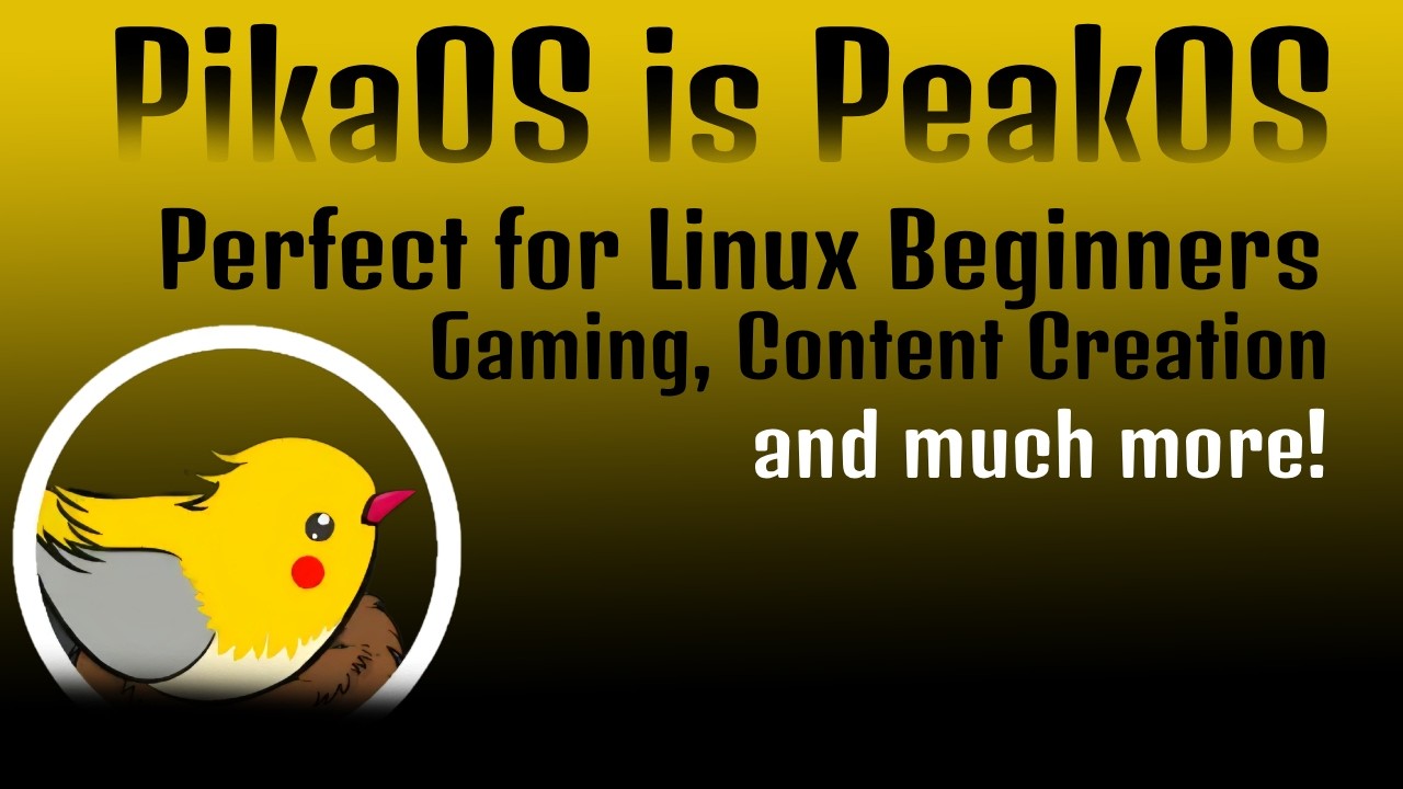 PikaOS is totally a peakOS for beginners! - YouTube