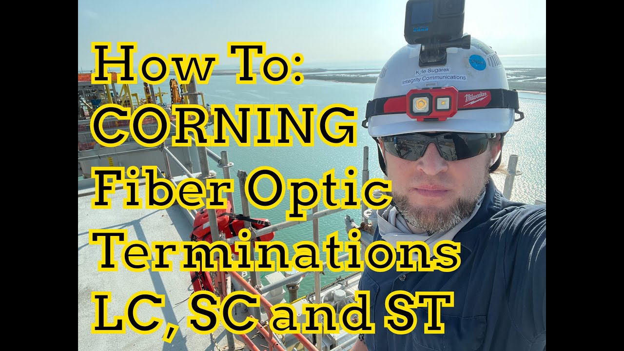 Corning Unicam Fiber Optic Terminations, LC, SC, and ST - YouTube