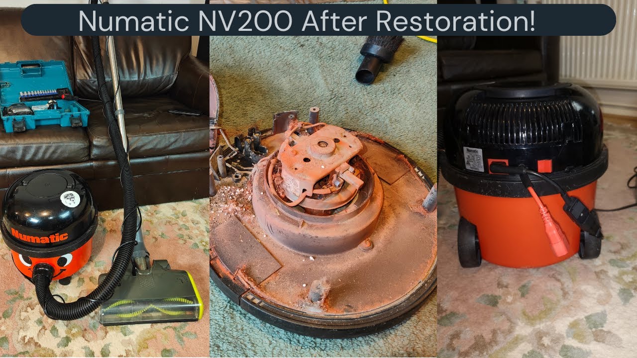 Old Red Eyes! Numatic NV200 After Restoration, and mods! - YouTube