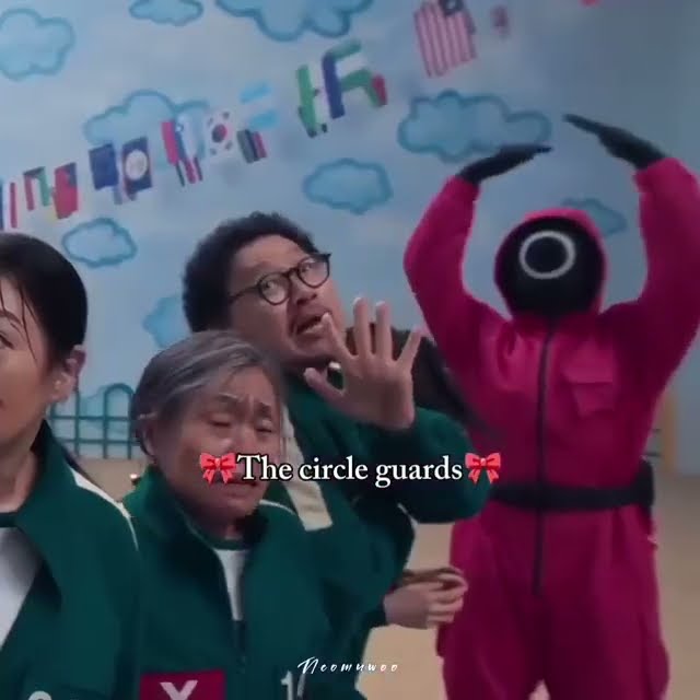 The circle guards were so cute!!🥹😍🎀🌟 #squidgame2 #kdrama #squidgame # ...
