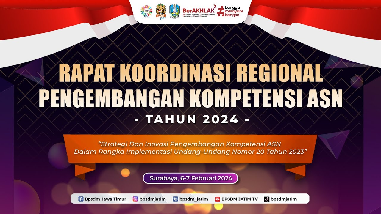 #2 Rapat Koordinasi Regional Pengembangan Kompetensi ASN Tahun 2024 ...