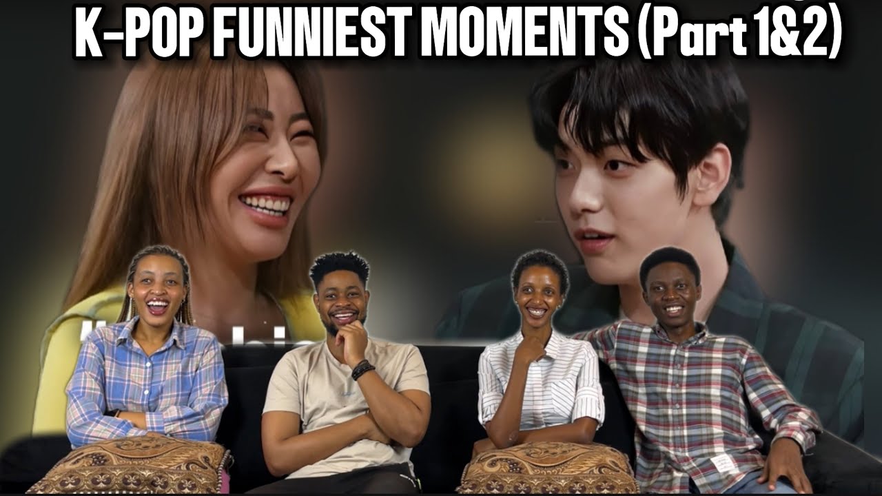 Our Reaction To THE FUNNIEST MOMENTS OF K-POP IDOLS (pt.2&3) - YouTube