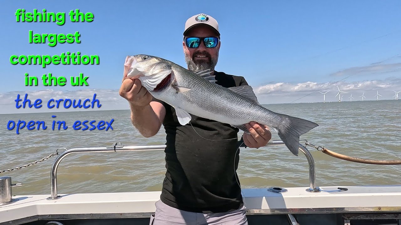 fishing the BIGGEST boat competition in the UK, the PENN crouch open ...