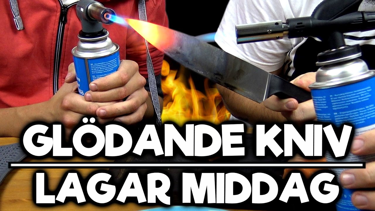Glödande Kniv Middag Ft. Grannen Alex - YouTube