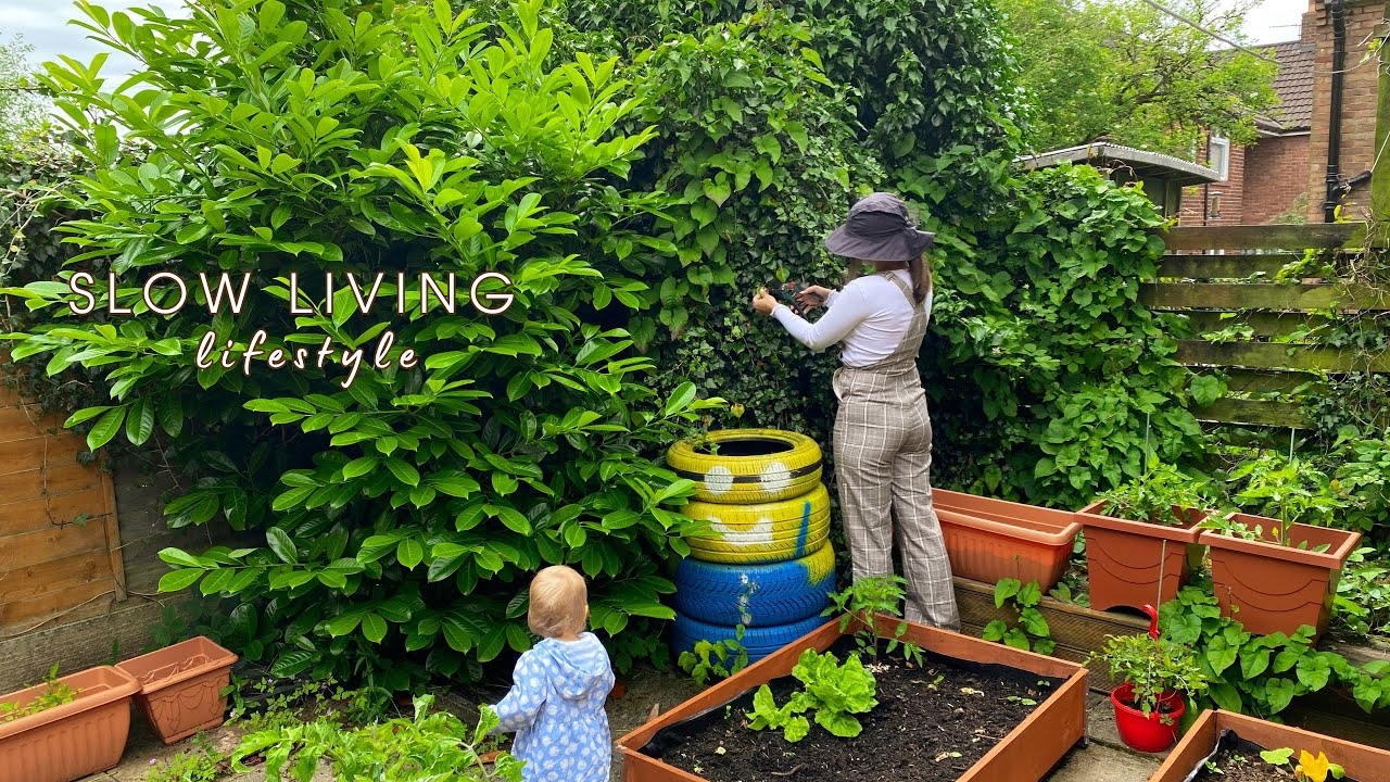 Slow Living Lifestyle 🌿 | Gardening, Cooking, and Organizing for ...