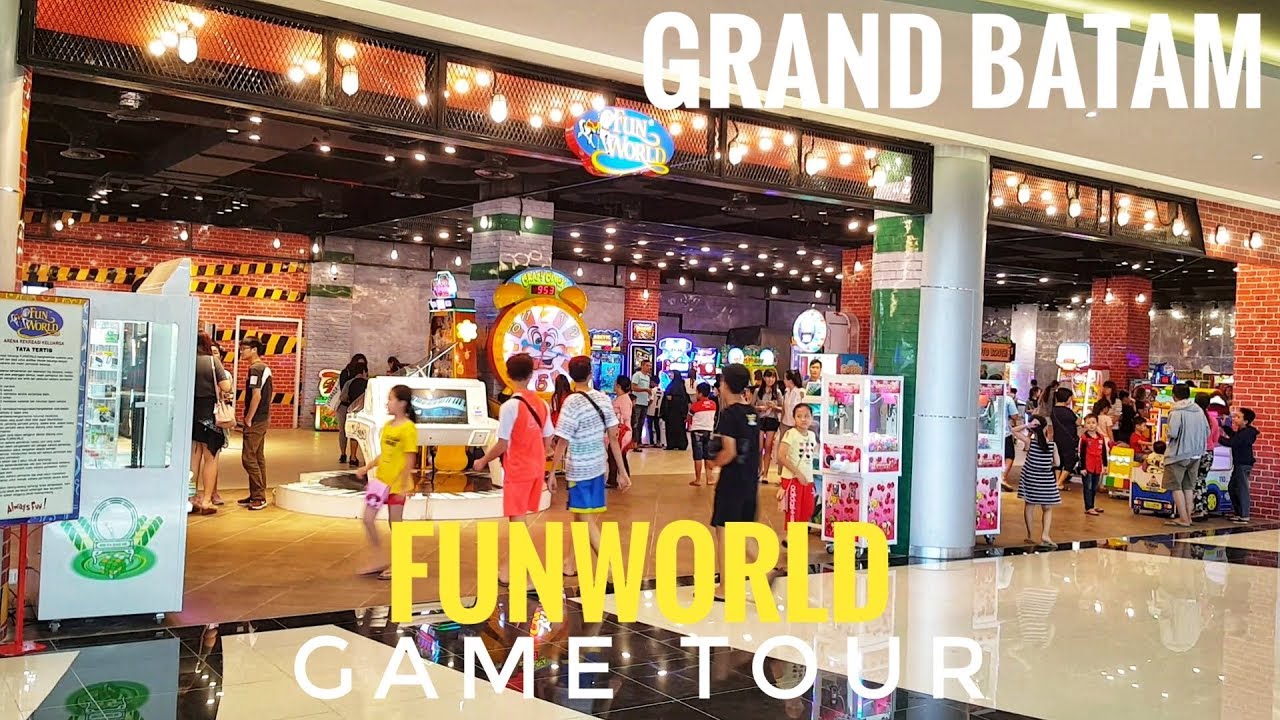 Semua Permainan Game Baru Di FUNWORLD Grand Batam Lantai 3 | Game ...