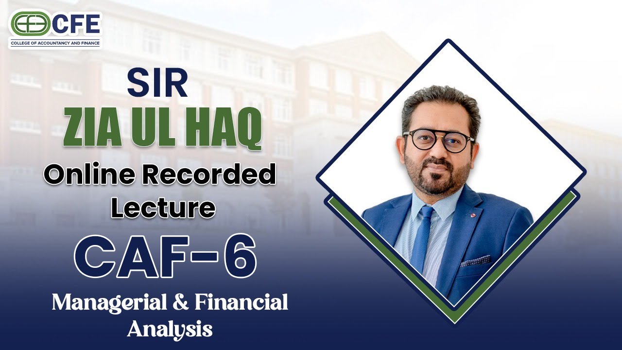 MFA CAF6 By Sir Zia ul Haq - YouTube