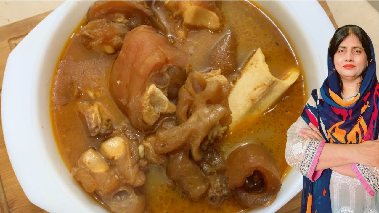 Beef Paya Recipe | Easy & Authentic Paya Recipe In Big Quantity ...