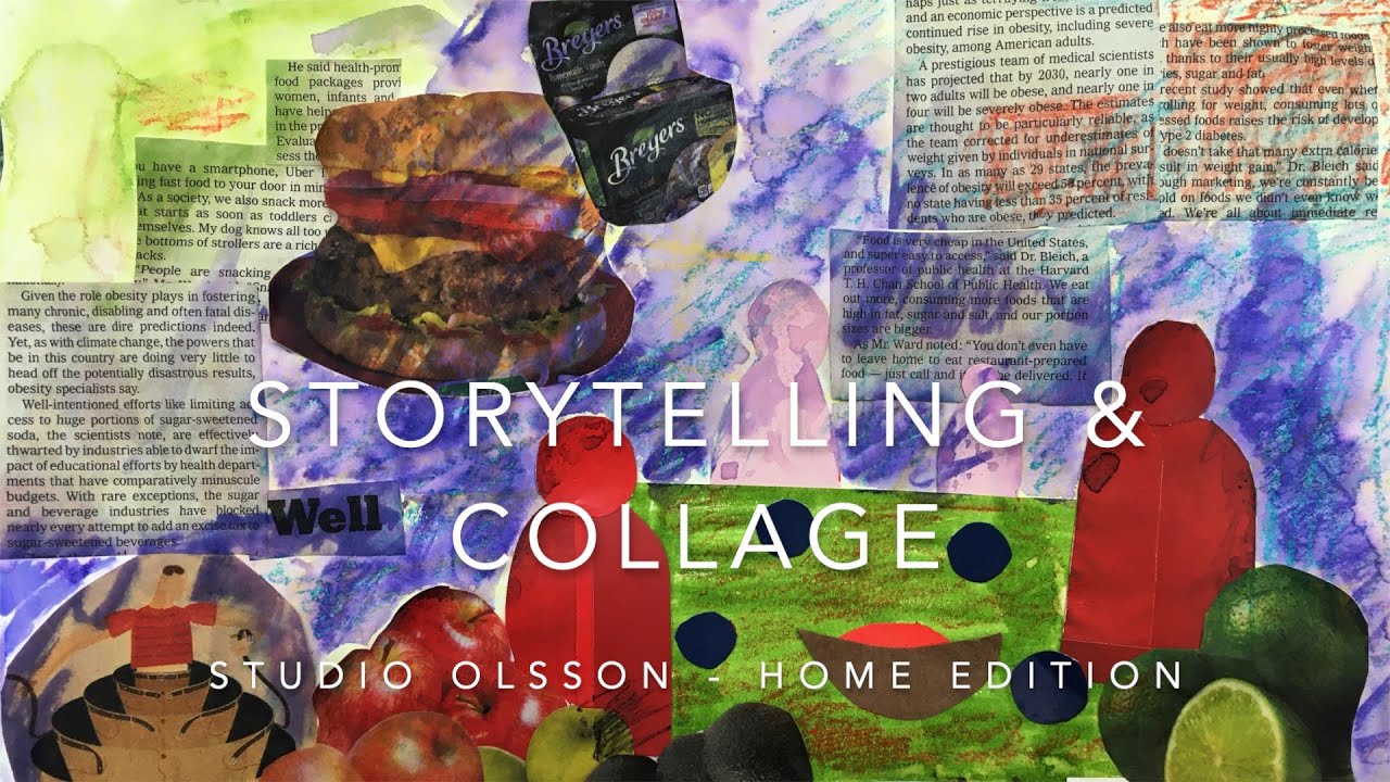 Storytelling with Collage (3-5) - YouTube