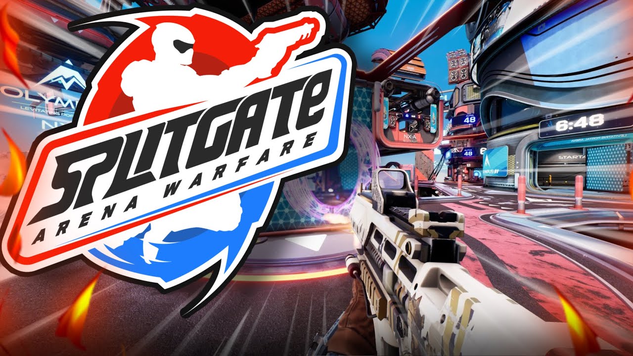 SPLITGATE IS SO FUN (Splitgate Commentary) - YouTube