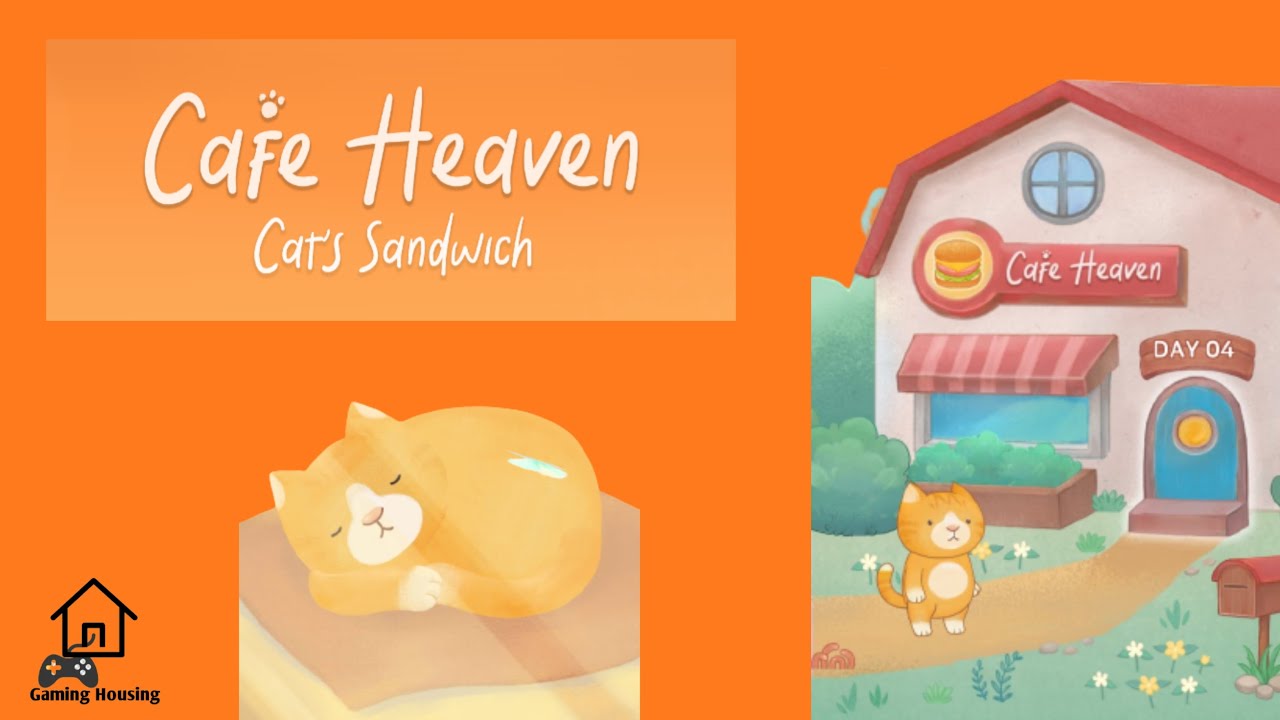 Cafe Heaven Cat's Sandwich Gameplay Walkthrough | Best Cafe Tycoon game ...