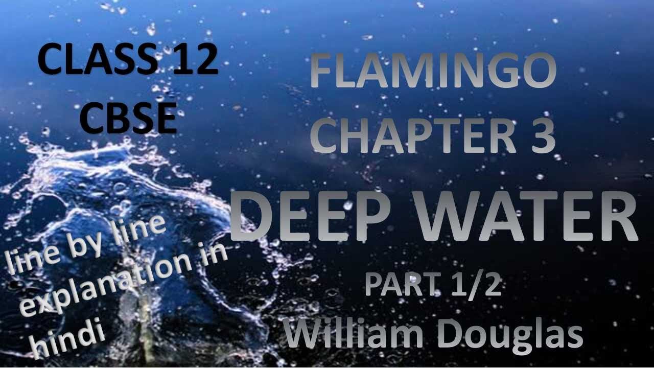 CLASS 12 II DEEP WATER II PART 1/2 II CH 3 II FLAMINGO II WILLIAM ...