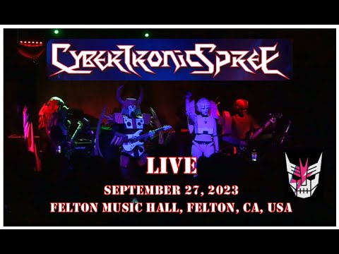 THE CYBERTRONIC SPREE: LIVE Sep 27, 2023 Felton, CA, USA / The ...