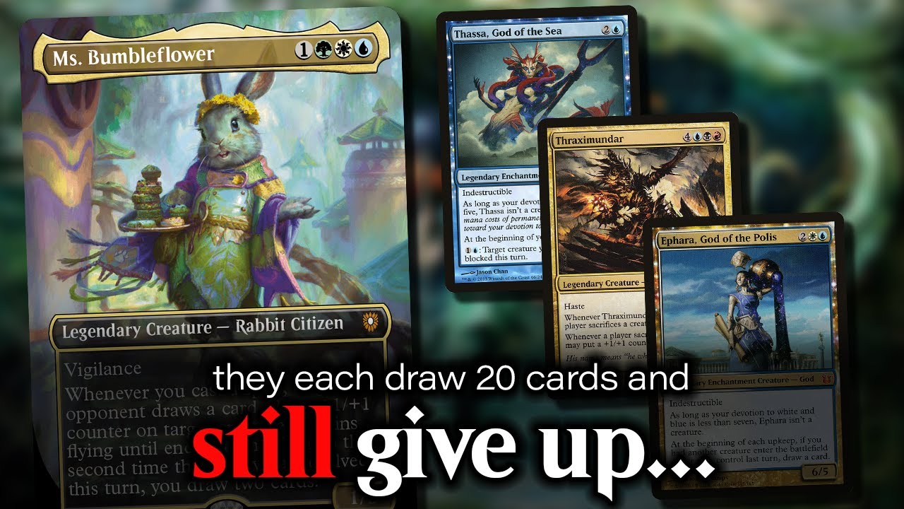 Ms Bumbleflower EDH Game Play - YouTube