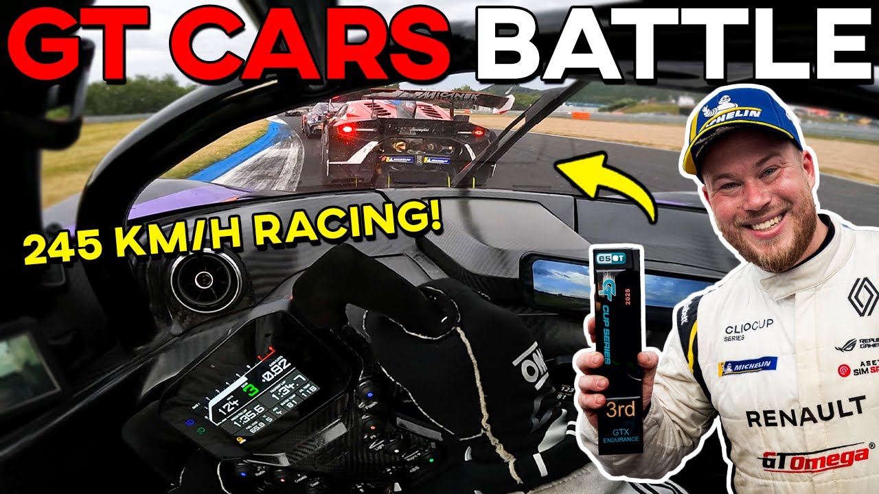 How I Got My FIRST Podium In The GT RACE! - Driver POV - YouTube