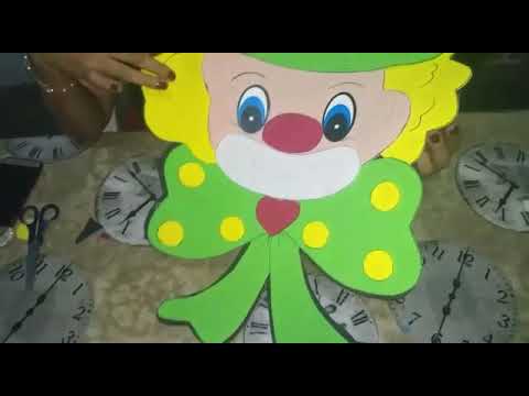 Aprende como hacer este payaso en foami - YouTube