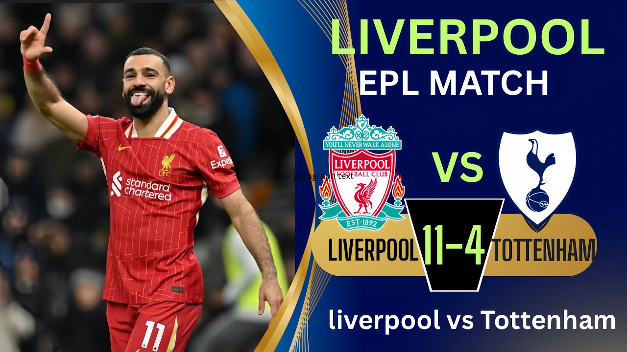 LIVERPOOL•BIG MATCH BIG Win Against Tottenham - YouTube