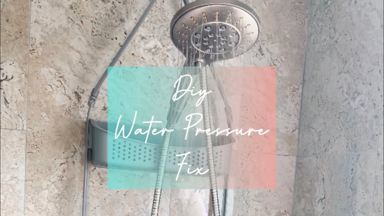 DIY Water Pressure Fix!! - YouTube