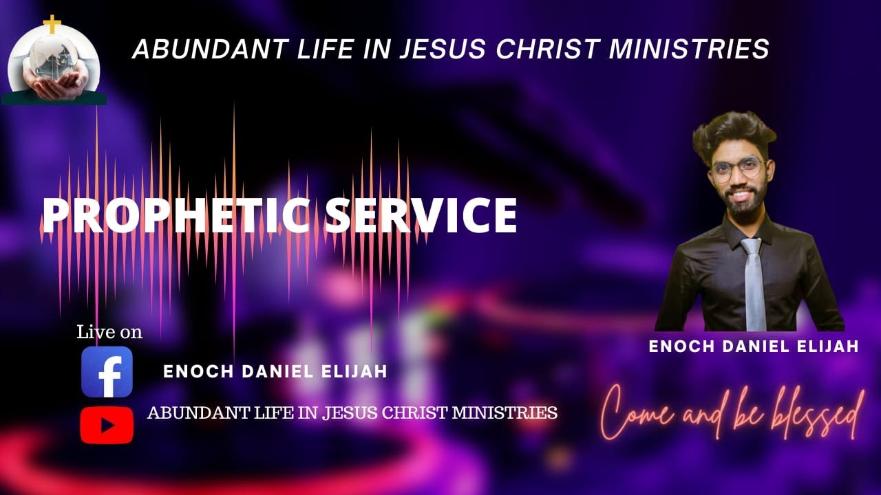 Abundant Life in Jesus Christ Ministries | prophetic service - YouTube