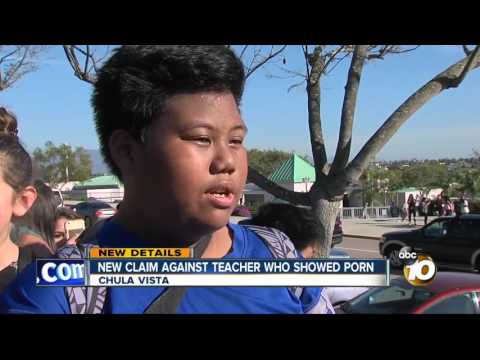 New claim against teacher who showed porn in class