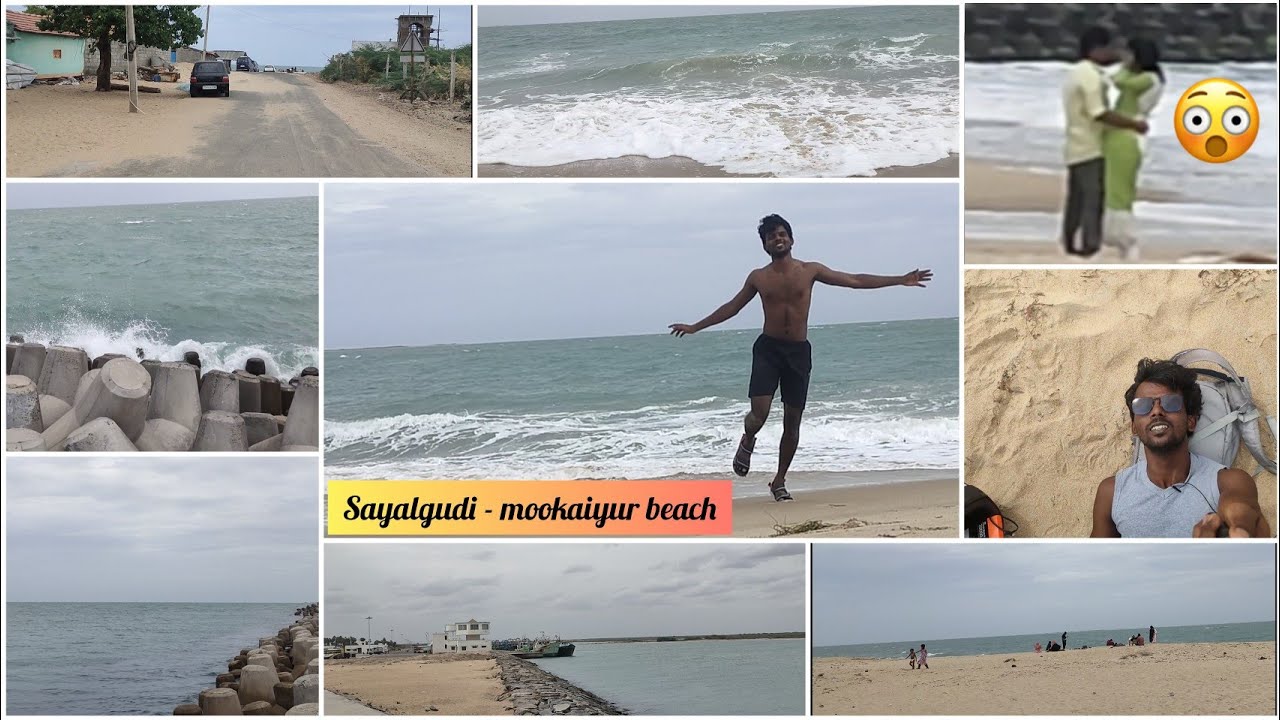 sayalgudi beach - mookaiyur beach | sayalkudi | Assault Arun - YouTube