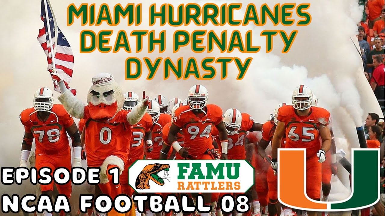Miami Hurricanes Death Penalty Dynasty | Episode 1 | Setup | Game #1 vs ...