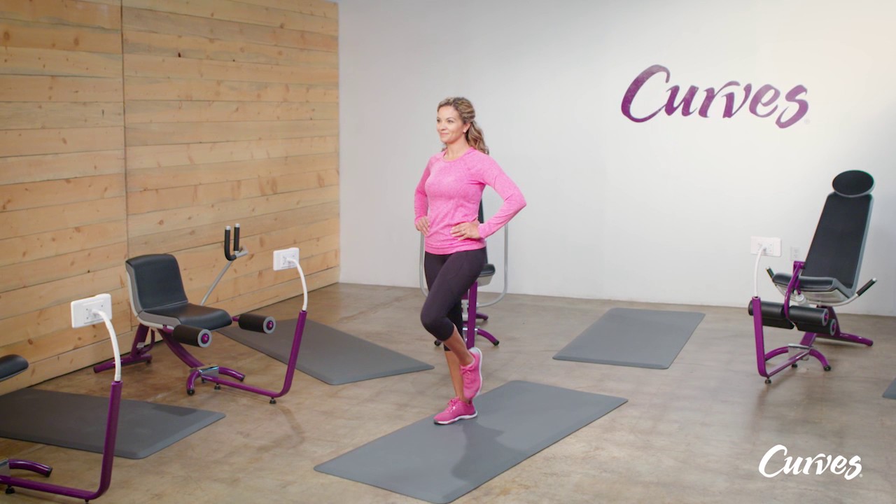 How to Do a Single Leg Hip Rotation | Balance Exercises - Women's ...