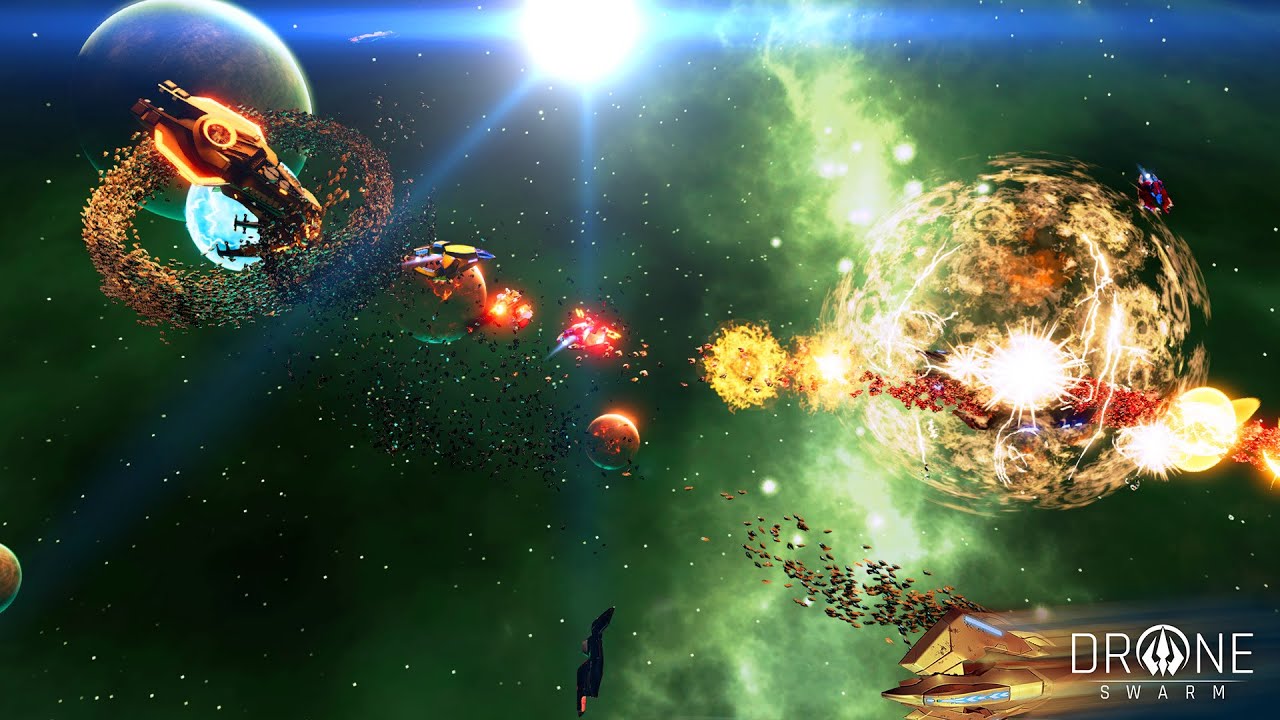 Drone Swarm (Demo) ★ GamePlay ★ Ultra Settings - YouTube