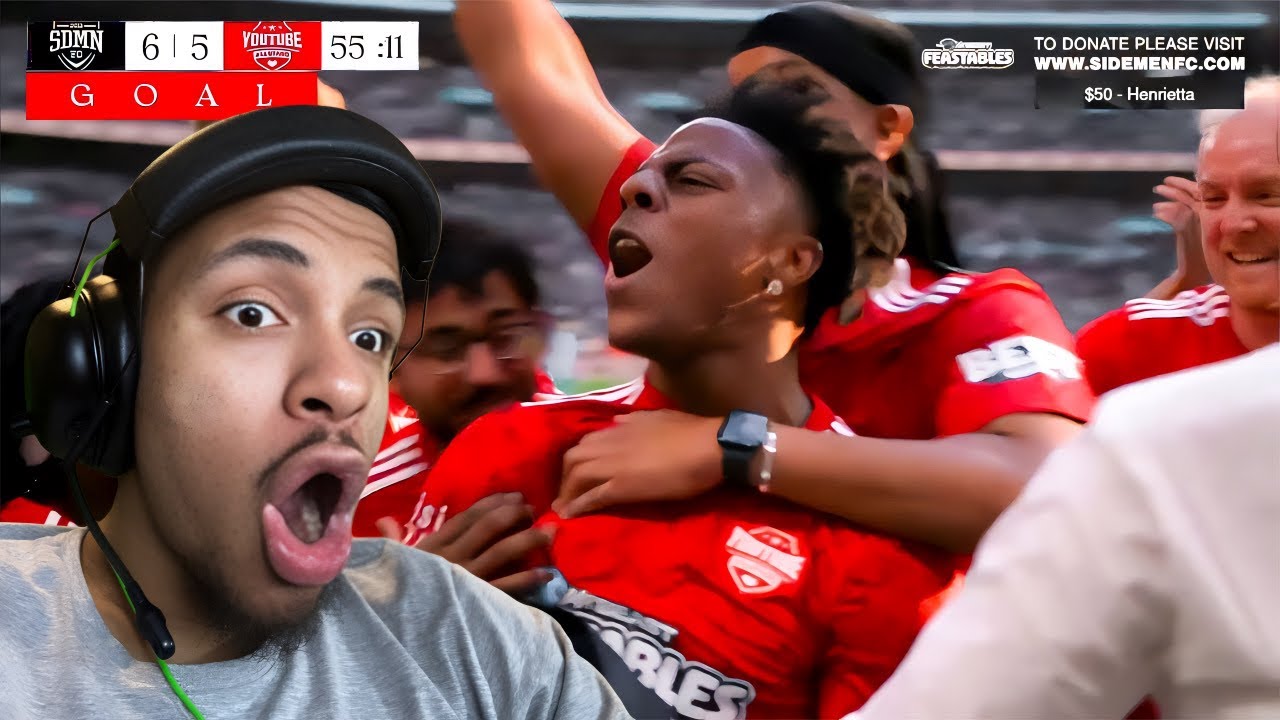 Jaysurgin Reacts To iShowSpeed Finally Scores His First Goal! - YouTube